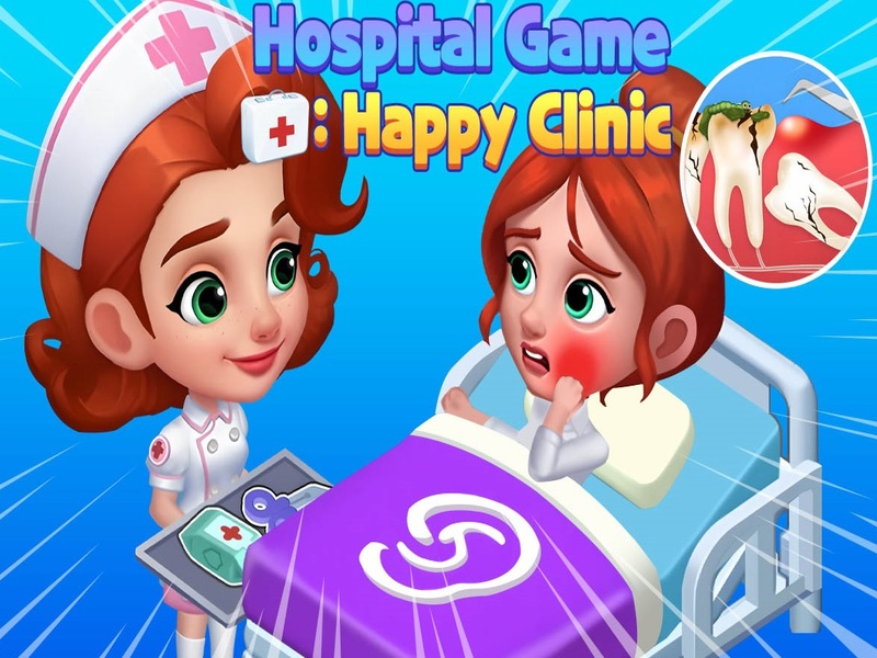 Hospital Game Happy Clinic 🕹️ Juega en línea en Sgames